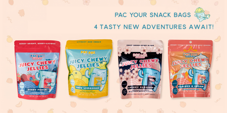 Pac Pac Snacks - Fruit Jelly Treats Made With Konjac