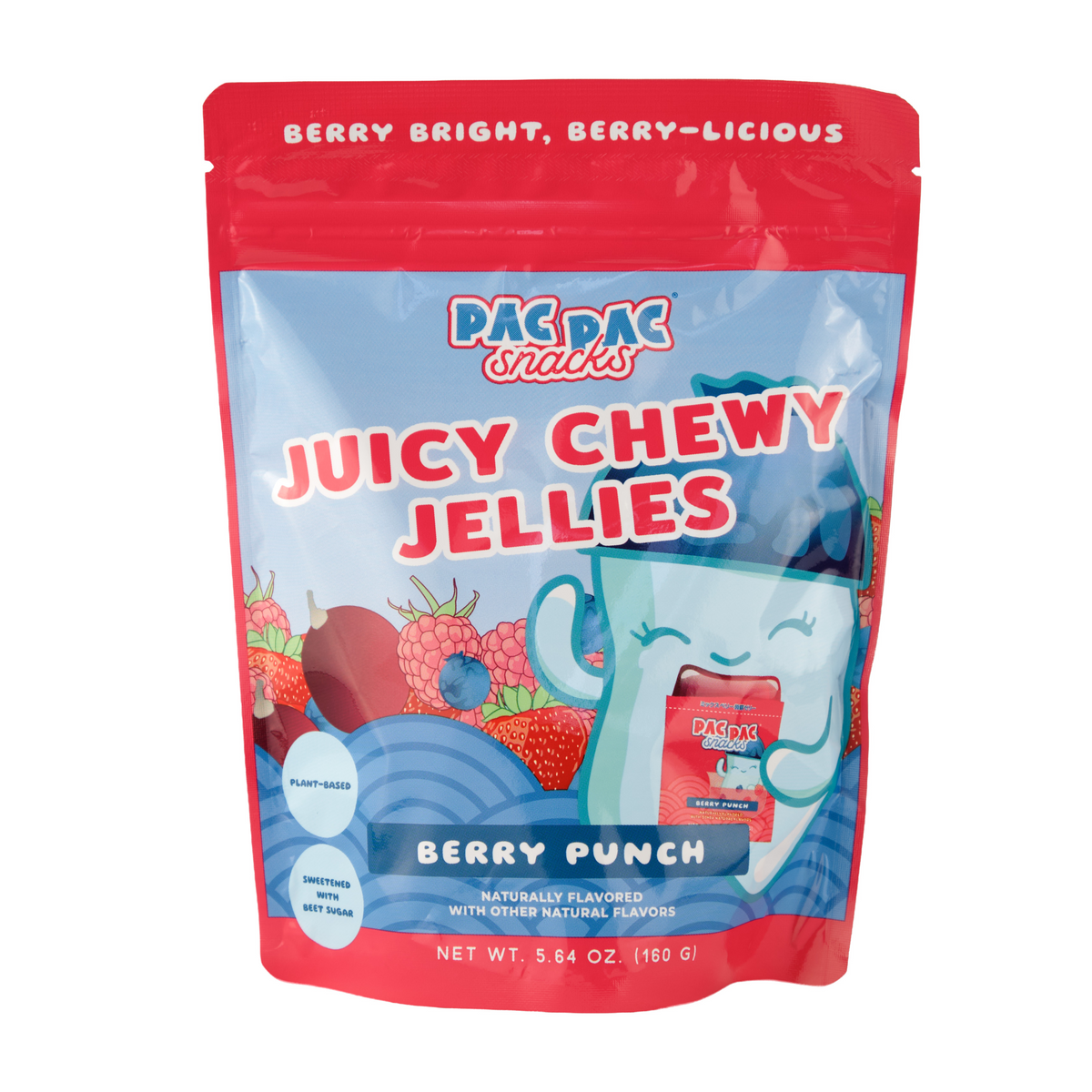 Pac Pac Snacks - Fruit Jelly Treats Made With Konjac