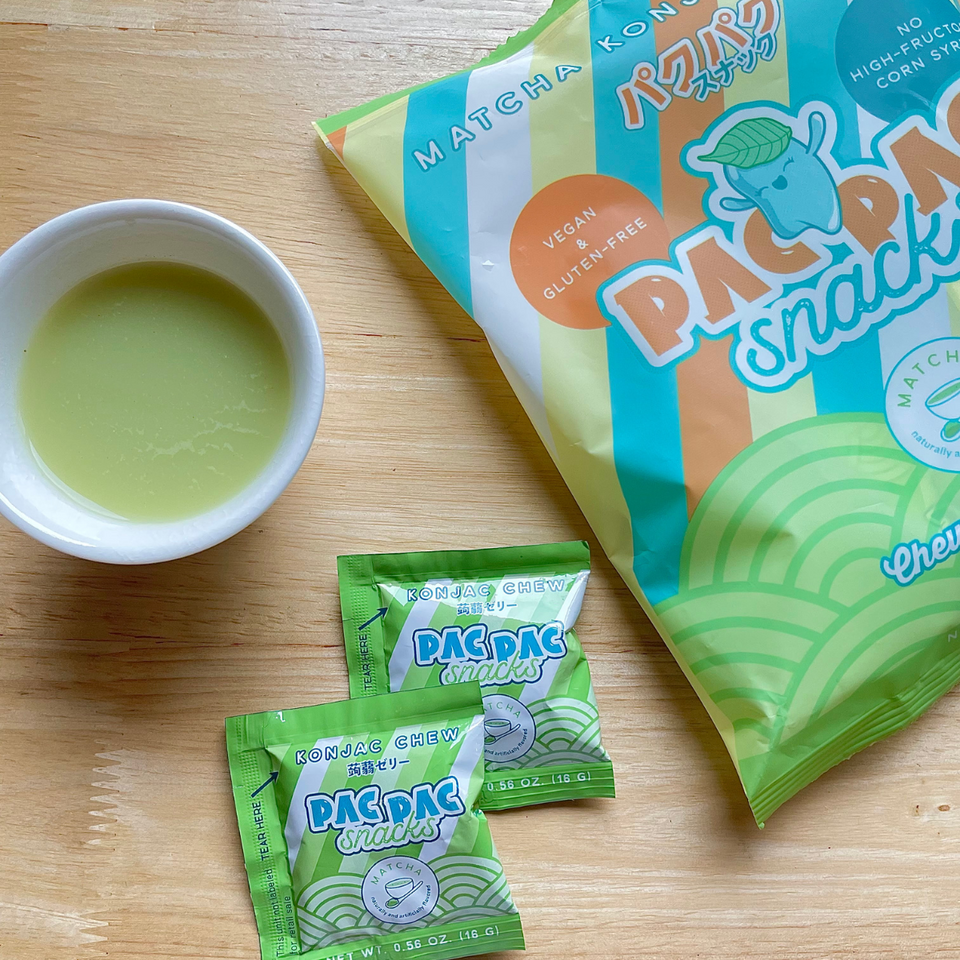 Pac Pac Snacks - Fruit Jelly Treats Made With Konjac