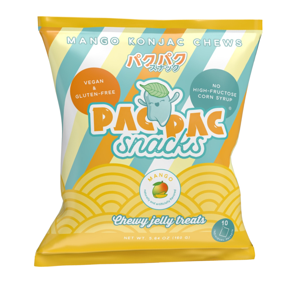 Pac Pac Snacks - Fruit Jelly Treats Made With Konjac